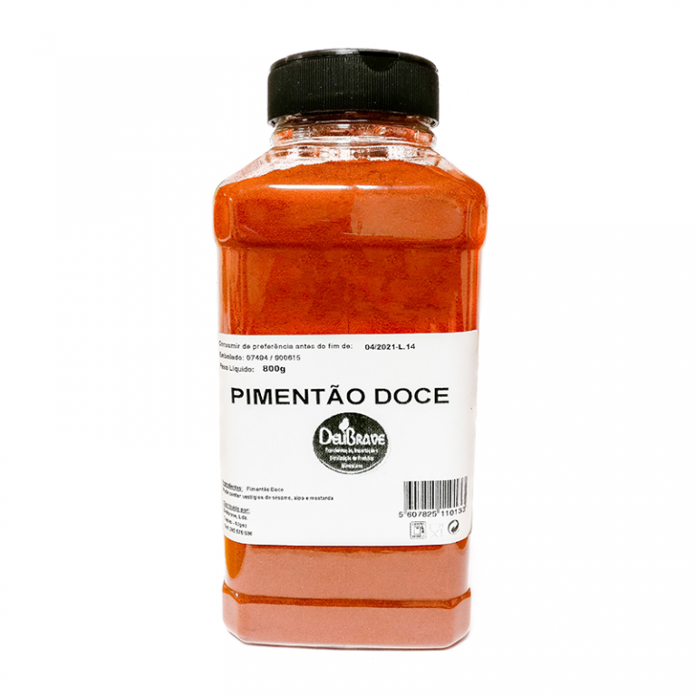 Pimentão Doce 800g – Delibrave